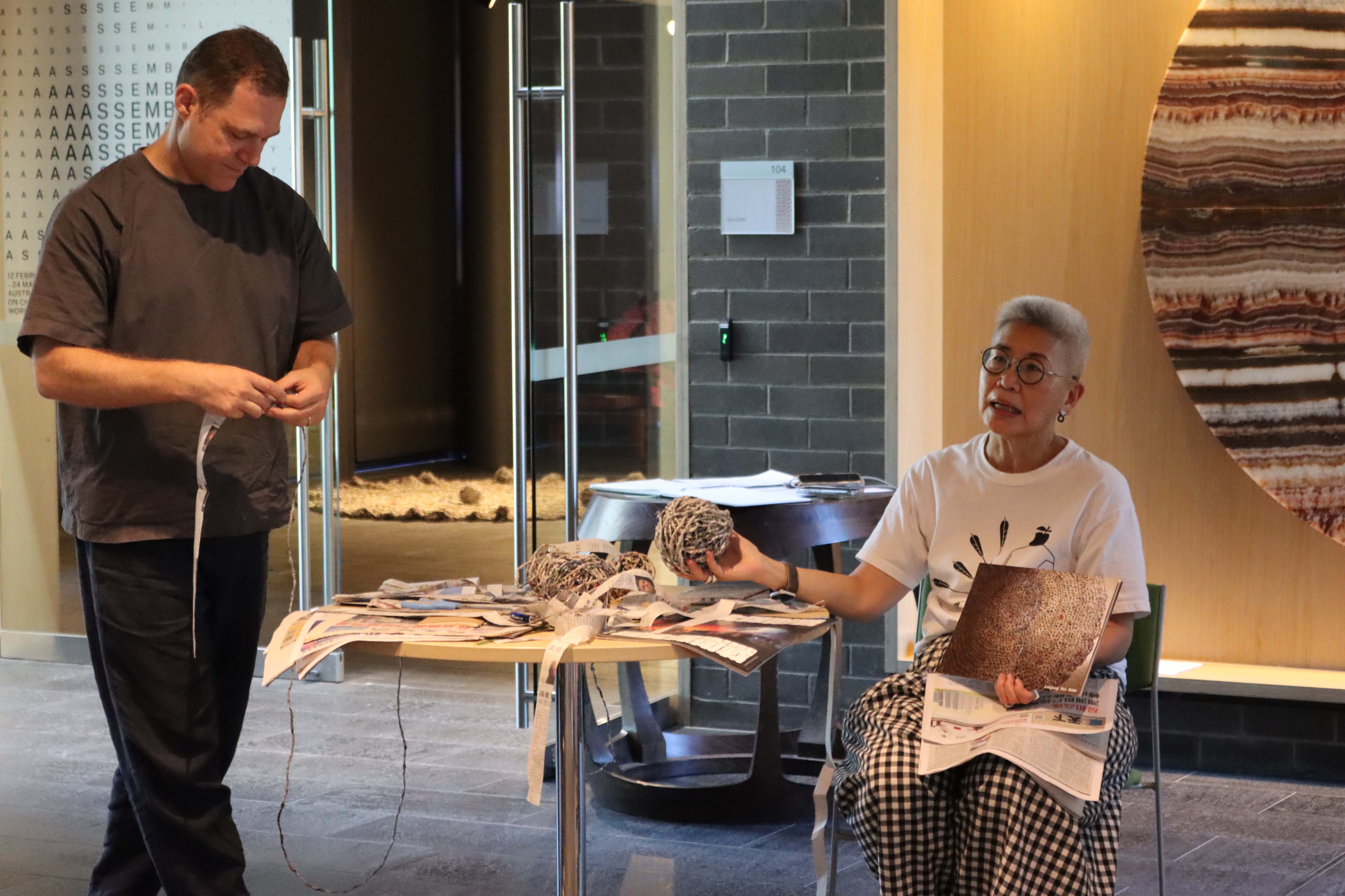 Assembly | Yarning Paper with Pamela Leung | ANU College of Asia & the ...